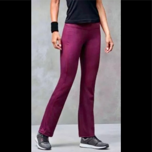 Crivit | Pants & Jumpsuits | Crivit Burgundy Fashionable And Comfort ...